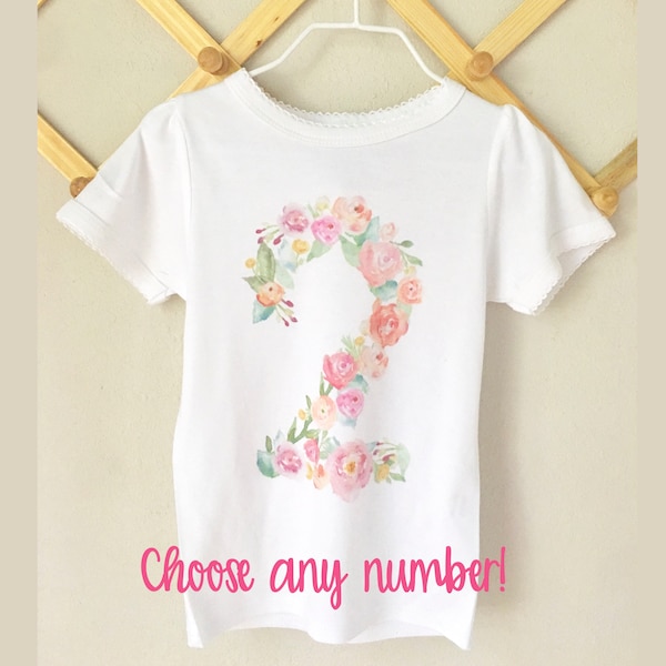 Girl Birthday Shirt - Etsy