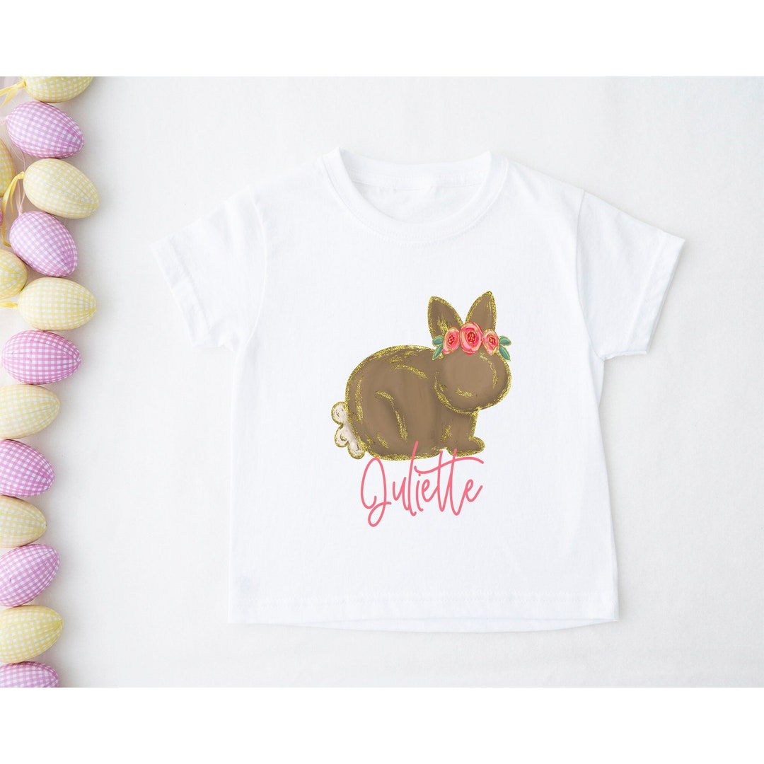 Personalized Easter Shirt for Girls, Toddler Easter Shirt, Baby Girl ...