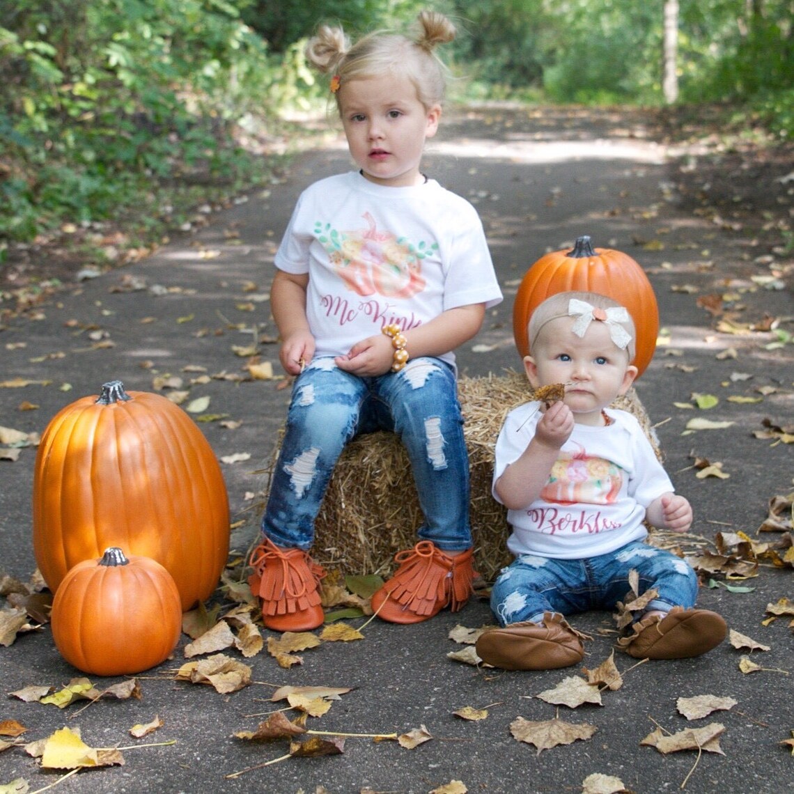 Pumpkin Patch Outfit, Personalized Fall Shirt, Baby Girl Fall Outfit ...