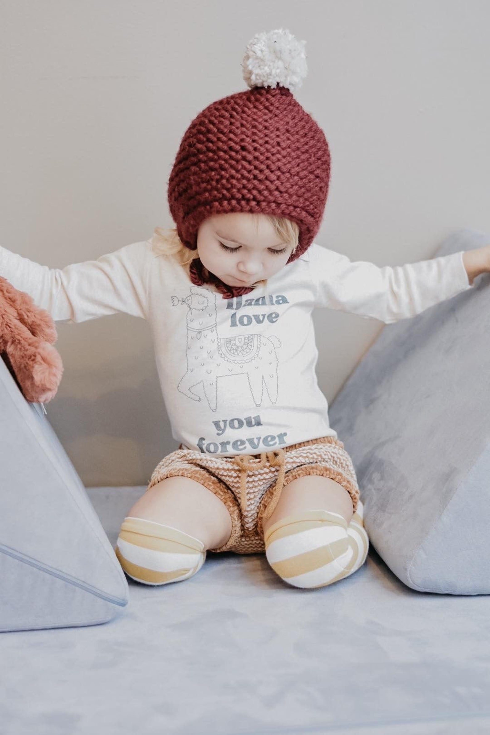 Baby Girl Llama Bodysuit Llama Outfit for Girls Baby Girl | Etsy