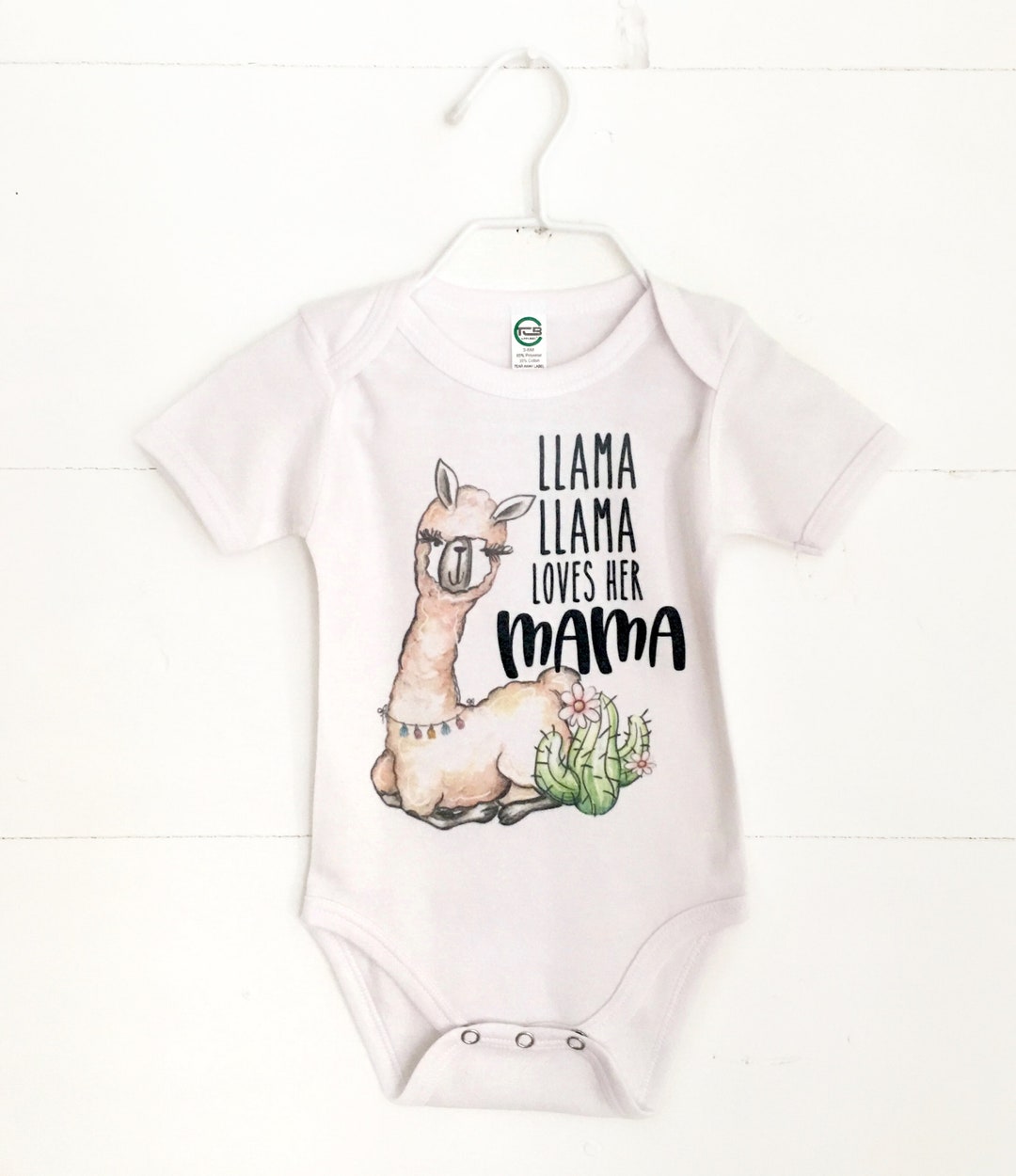 Baby Girl Llama Outfit, Baby Shower Gift, Baby Girl Take Home Outfit ...