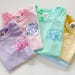 Spring Color Monogram Pocket Tee, Girls Monogram, Easter Monogram ...