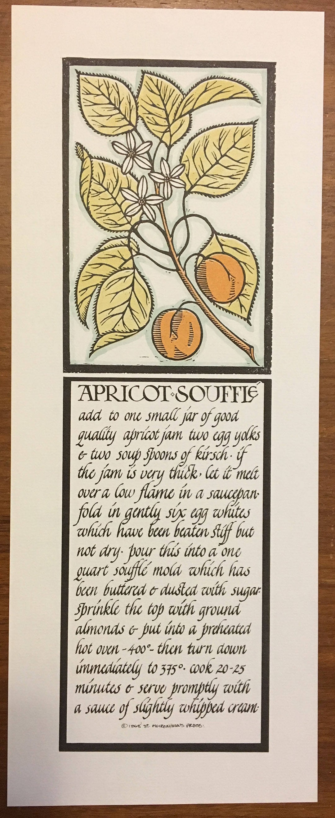 Apricot Souffle, David Lance Goines, Alice Waters, Recipes Suitable for ...