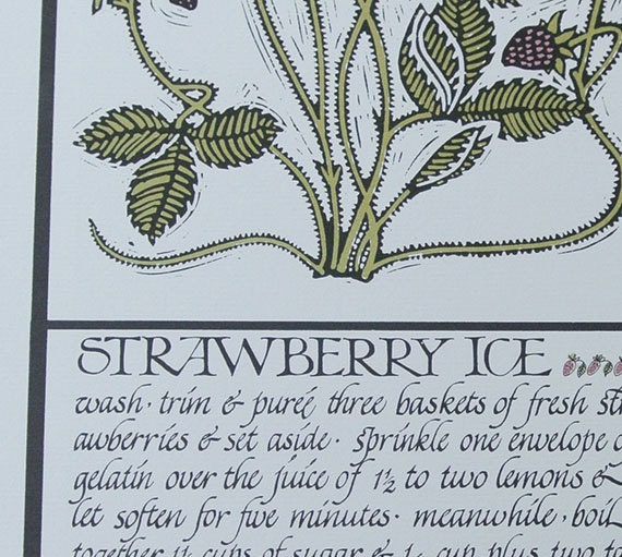 Strawberry Ice, David Lance Goines, Alice Waters, Recipes Suitable for ...