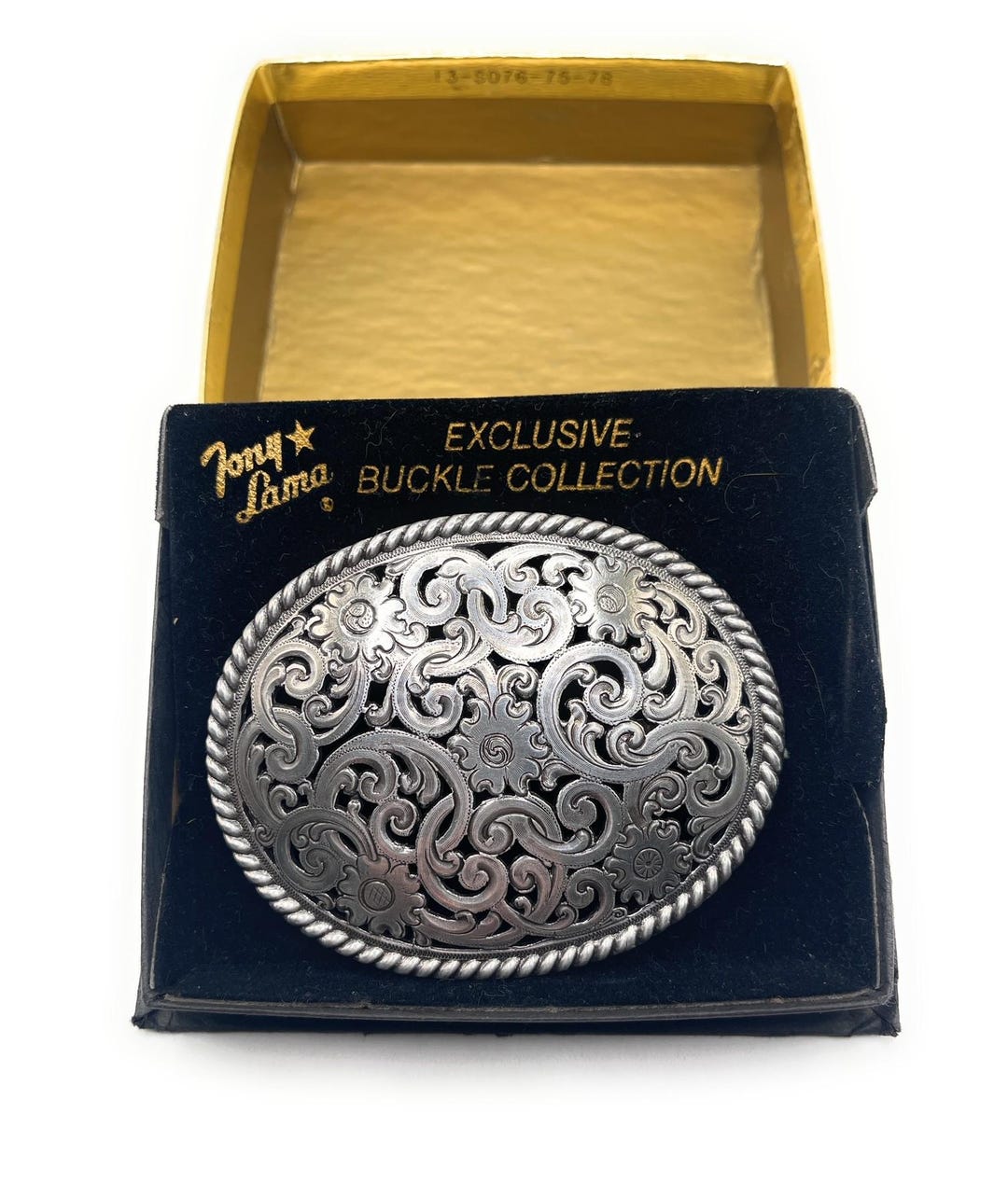 Tony Lama Belt Buckle - Etsy