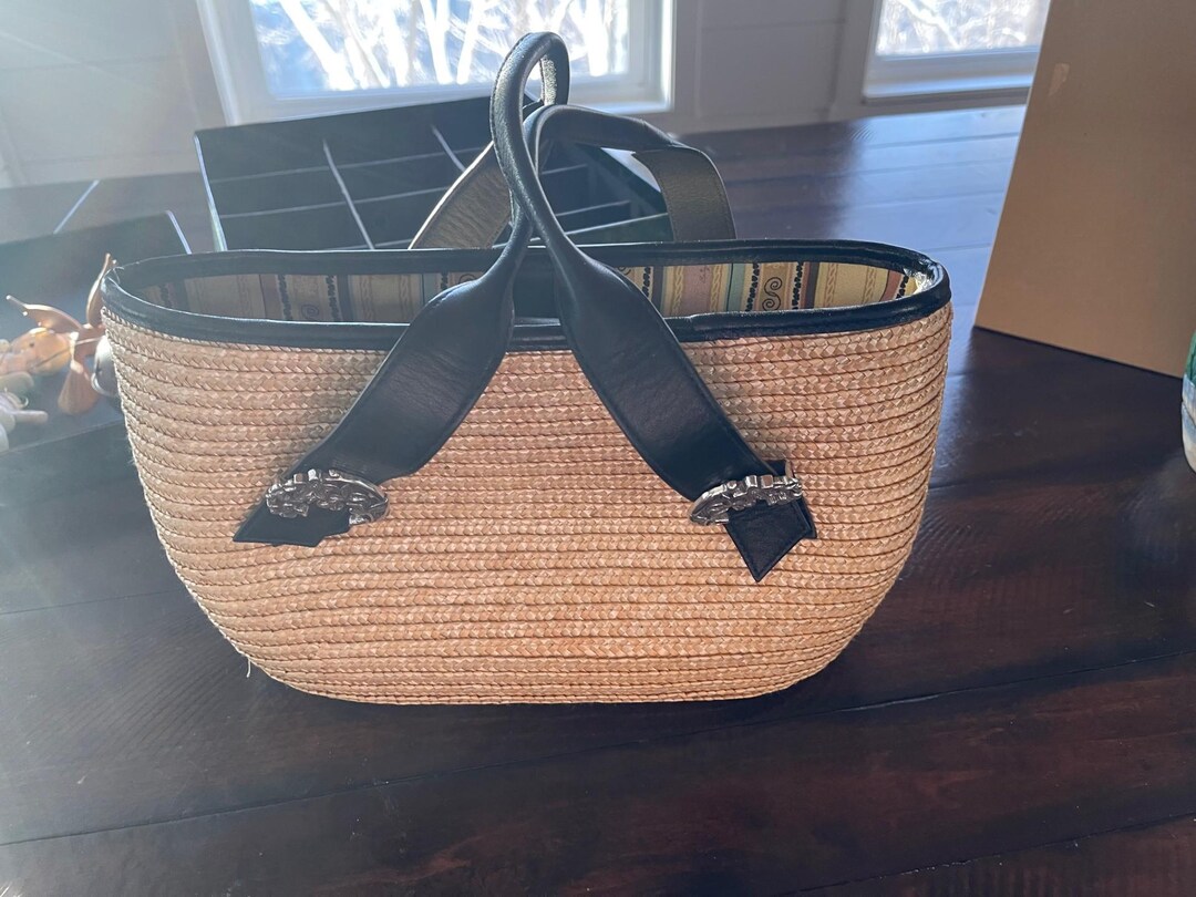 Brighton Wicker Purse - Etsy