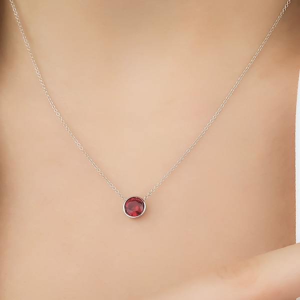 Bezel Set Ruby - Etsy