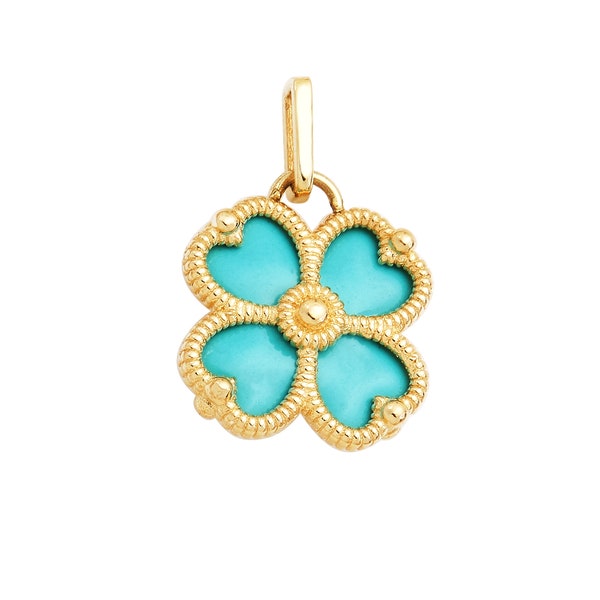 Turquoise Clover - Etsy