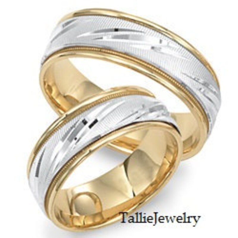 Matching Wedding Bands - Etsy