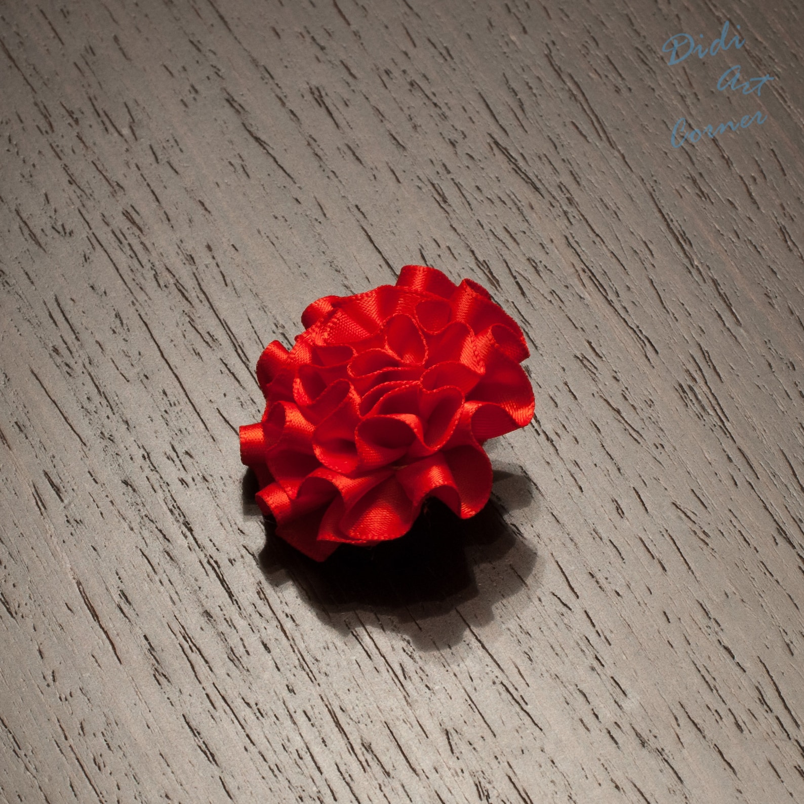 2 Red Satin Carnation Lapel Pin Business Men's | Etsy