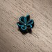 Mens Lapel Pin / Oasis and Black Colorful Kanzashi Flower Lapel Pin ...