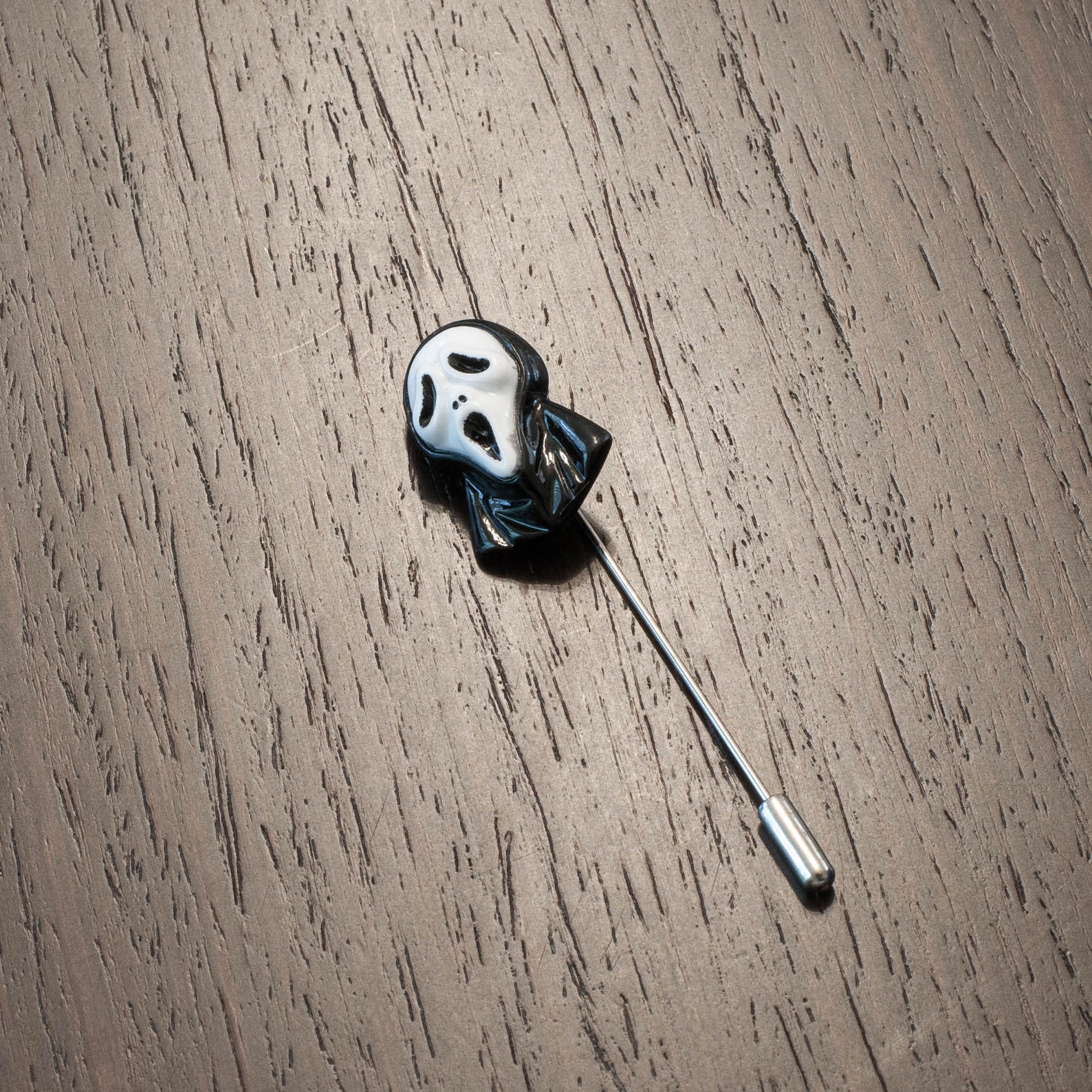 Halloween Scream Mask Lapel Stick Pin / Lapel Stick Pin - Etsy