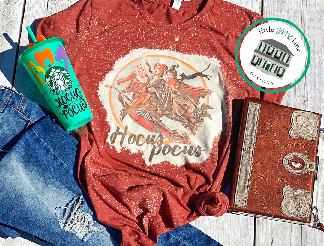 Hocus Pocus Shirts Bleached Shirts Halloween Shirts Fall Shirts for ...