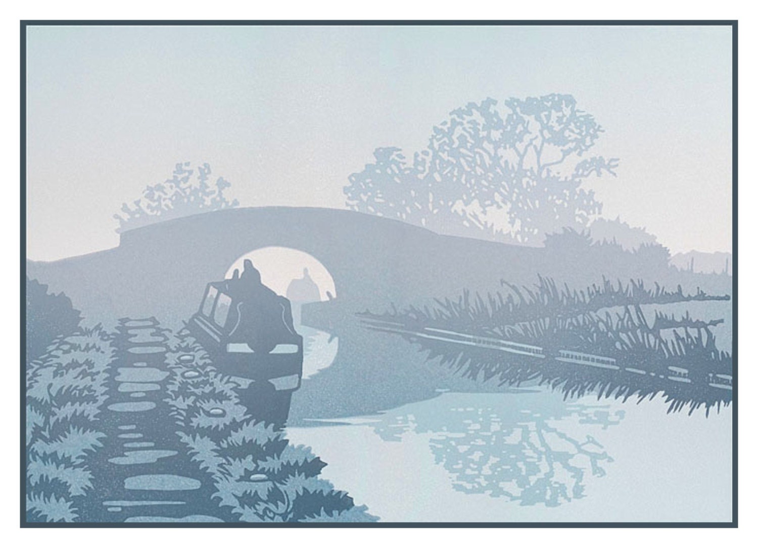 Into the Mist Greetings Card - Etsy