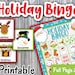 Christmas Bingo Printable PDF - Holiday Bingo - 30 Different Cards ...