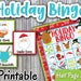 Christmas Bingo Printable PDF - Holiday Bingo - 30 Different Cards ...