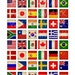 World Flags Digital Collage Sheet 1 inch 1 x 1 | Etsy