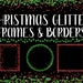 Christmas Glitter Frames and Borders PNG Overlay Clipart | Etsy