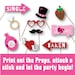 Valentines Day Photo Booth Props and Decorations - Printable Props ...
