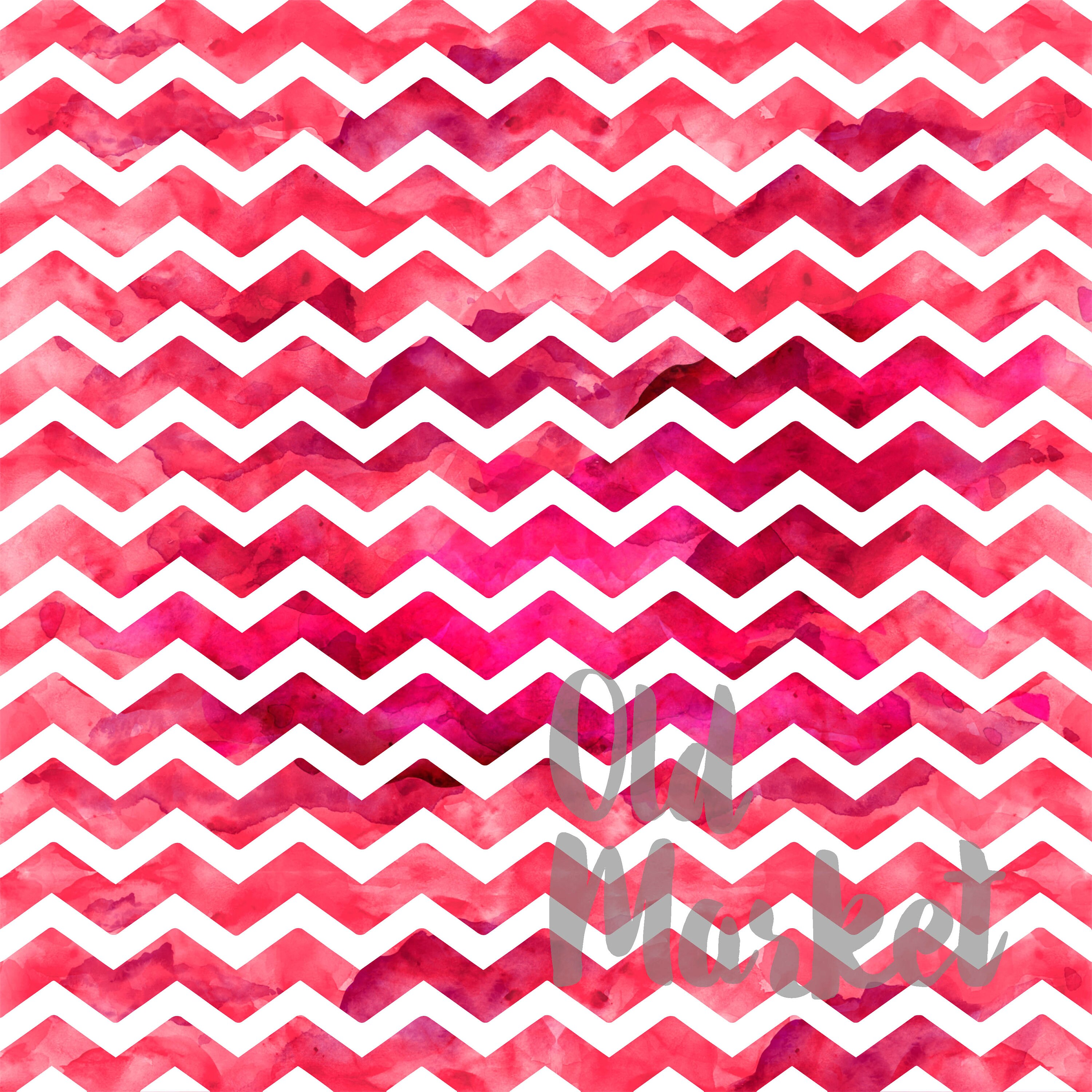 Watercolor Chevron Digital Paper Textures - Watercolor Backgrounds - 16 ...