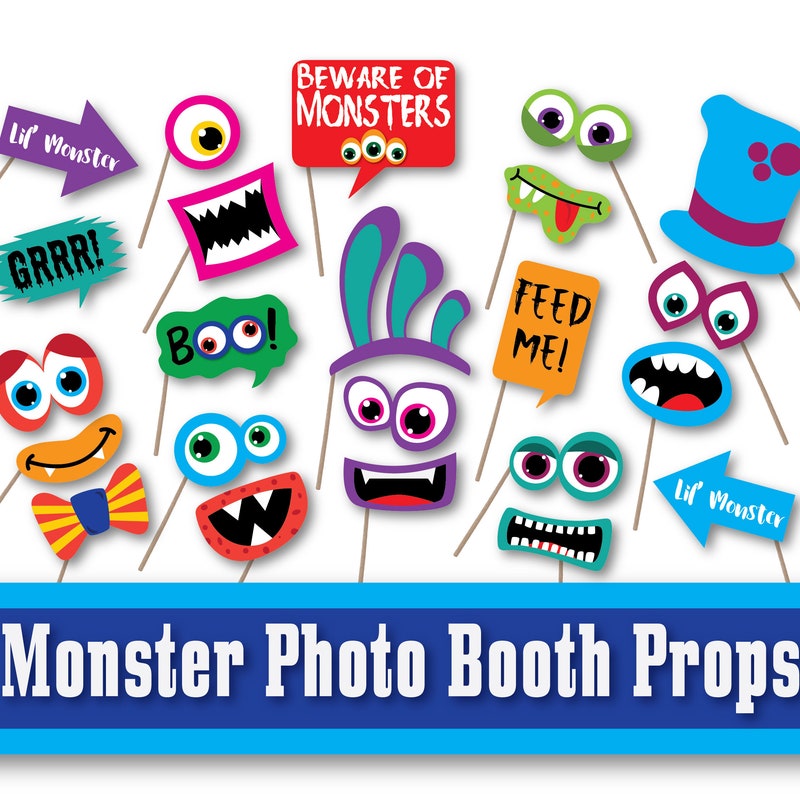 Monster Photo Booth - Etsy
