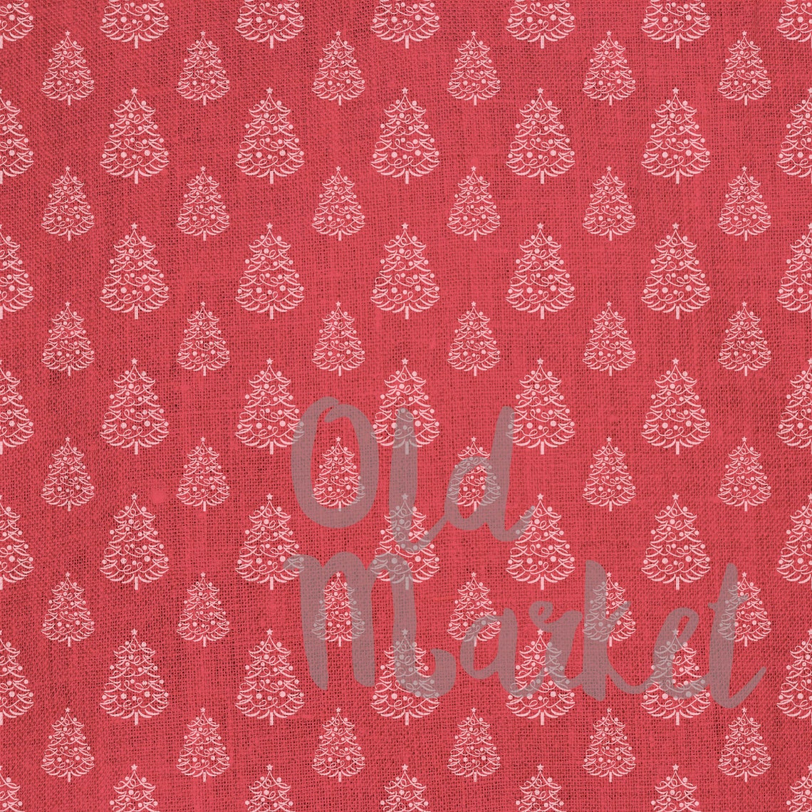 Rustic Christmas Digital Paper - Red and Green Textured Christmas ...