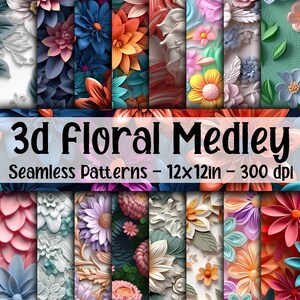 Flower Pattern - Etsy