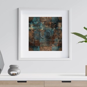 Copper & Blue Patina SEAMLESS Patterns - Antique Copper Digital Paper ...