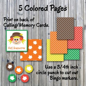 Autumn Bingo Printable PDF - Thanksgiving Bingo - 30 Different Cards ...