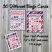 Patriotic Bingo Printable PDF - 30 Different Cards - FULL Page Size ...