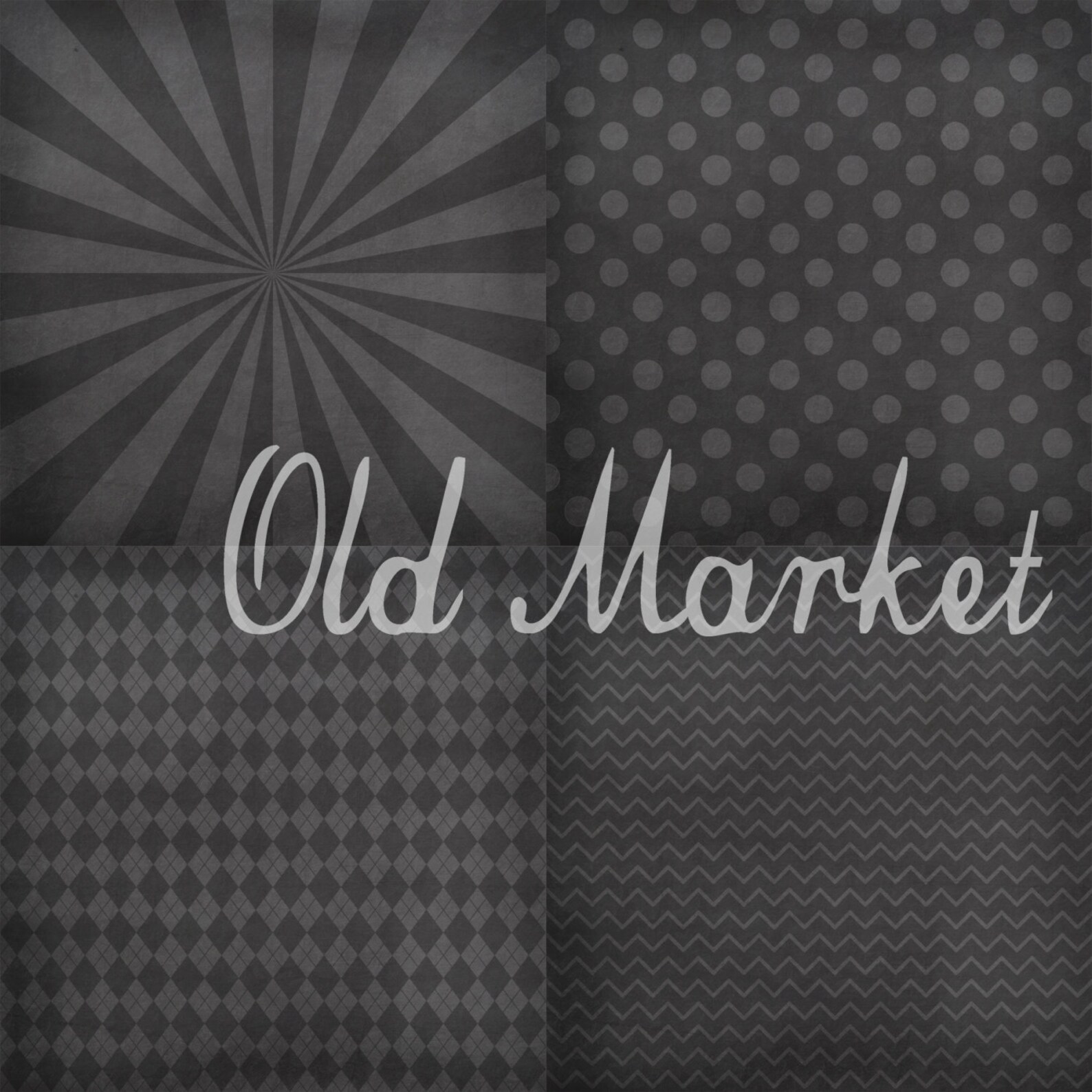 Chalkboard Patterned Digital Paper Chalkboard Backgrounds - Etsy