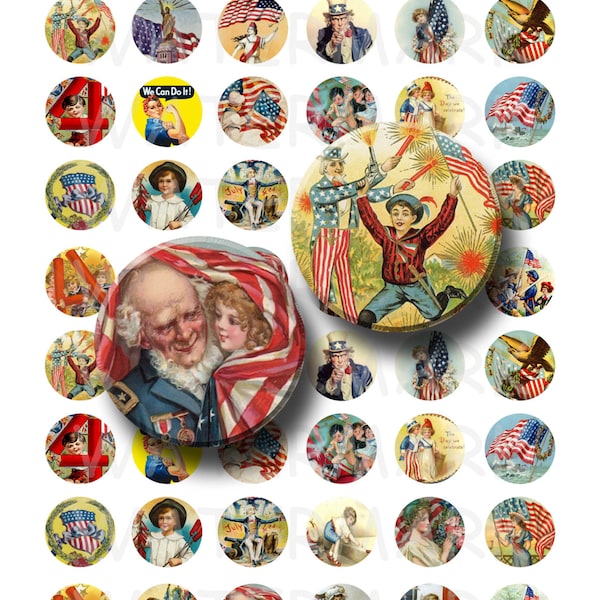 One Inch Round - Etsy