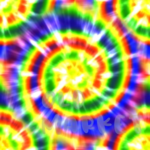 Tie Dye Digital Paper - Set 1 - Seamless Colorful Tie-dye Digital Paper ...