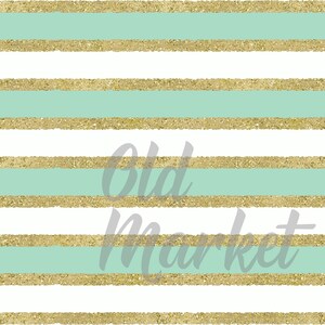 Mint and Gold Digital Paper - Mint and Gold Glitter Textures and ...