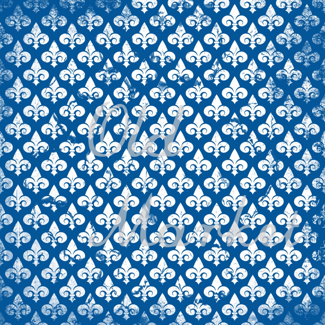 Fleur-de-lis Digital Paper - Colorful Grunge Fleur-de-lis Backgrounds ...