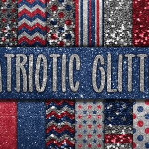 Glitter Digital Paper Bundle - Includes 218 Digital Papers - Glitter ...
