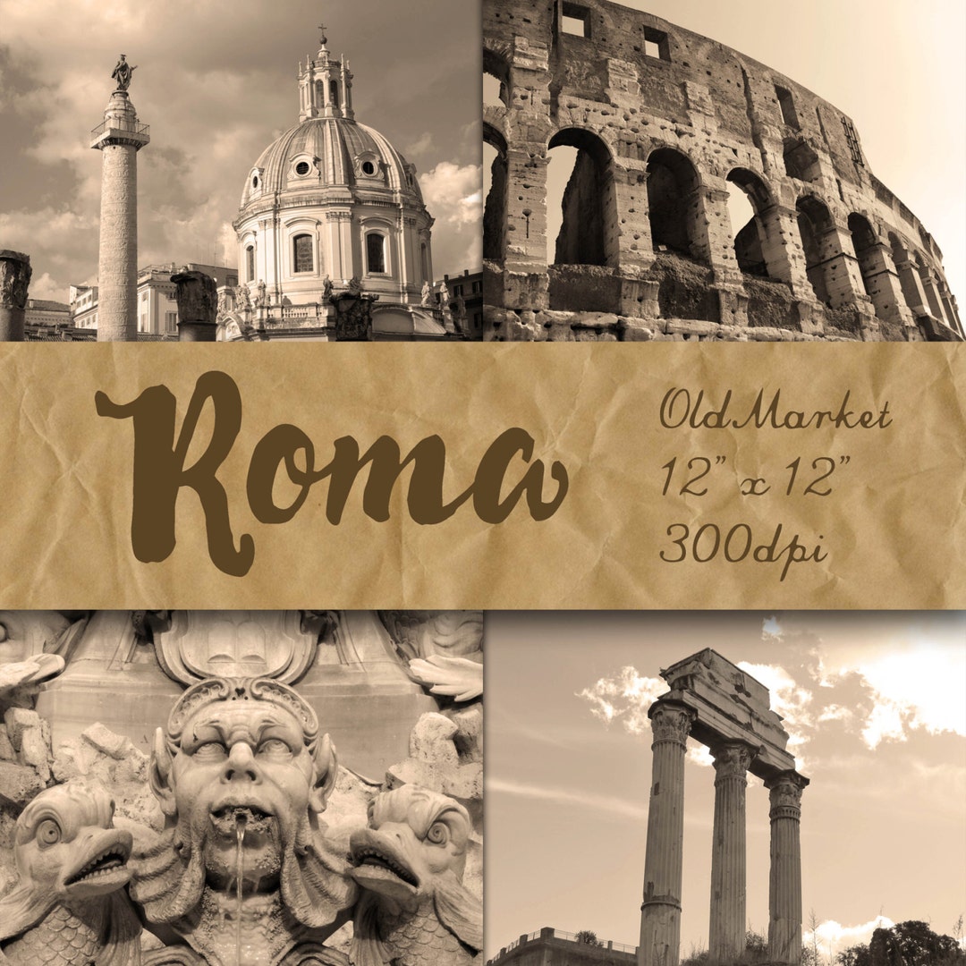 Roma Digital Papers - Photographs of Rome - Rome Italy Digital ...