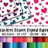 Pastels Digital Paper Pastel Colors Digital Paper Pack 30 Papers 12in X ...