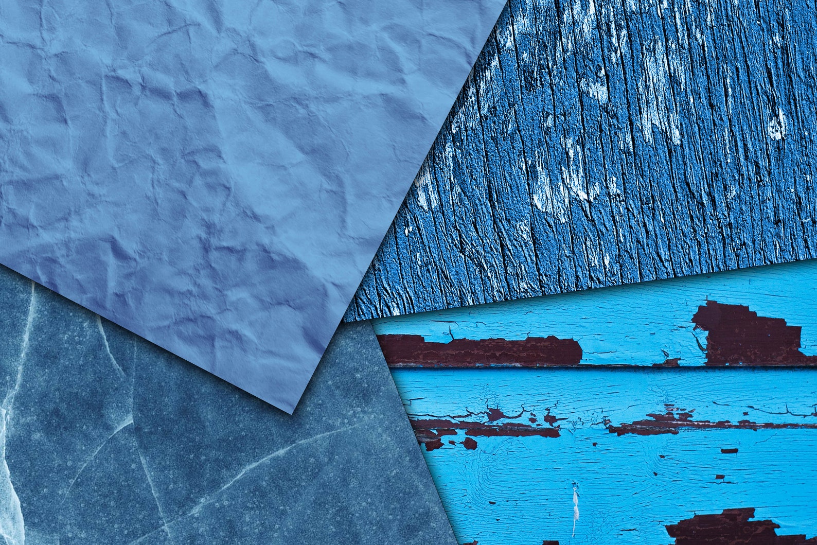 Shades of Blue Digital Paper Blue Backgrounds Blue - Etsy