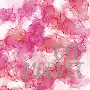 Alcohol Ink Digital Paper - Colorful Alcohol Ink Backgrounds and ...