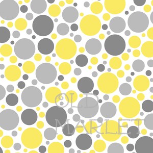 Baby Digital Paper in Yellow and Gray - Digital Paper Pack - 16 Designs ...