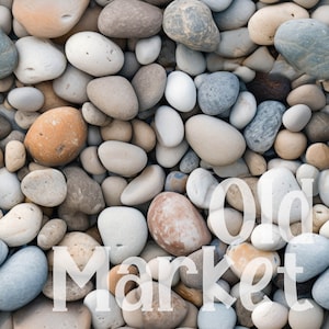 River Rocks SEAMLESS Patterns - River Rocks Digital Paper - 16 Designs ...