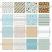 Baby Boy Digital Paper in Blues and Browns - Digital Paper Pack - 16 ...