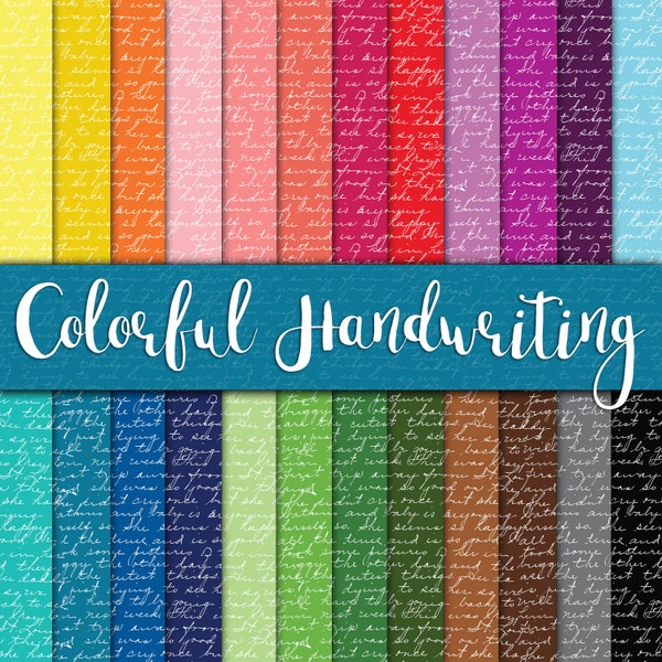 Handwriting Paper - Etsy UK