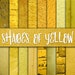 Shades of Yellow Digital Paper - Yellow Backgrounds - Yellow Textures ...