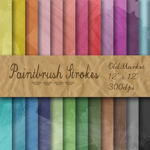 Color Texture Digital Paper Digital Textures 24 Colors - Etsy