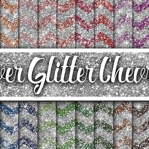 Glitter Digital Paper Bundle - Includes 218 Digital Papers - Glitter ...