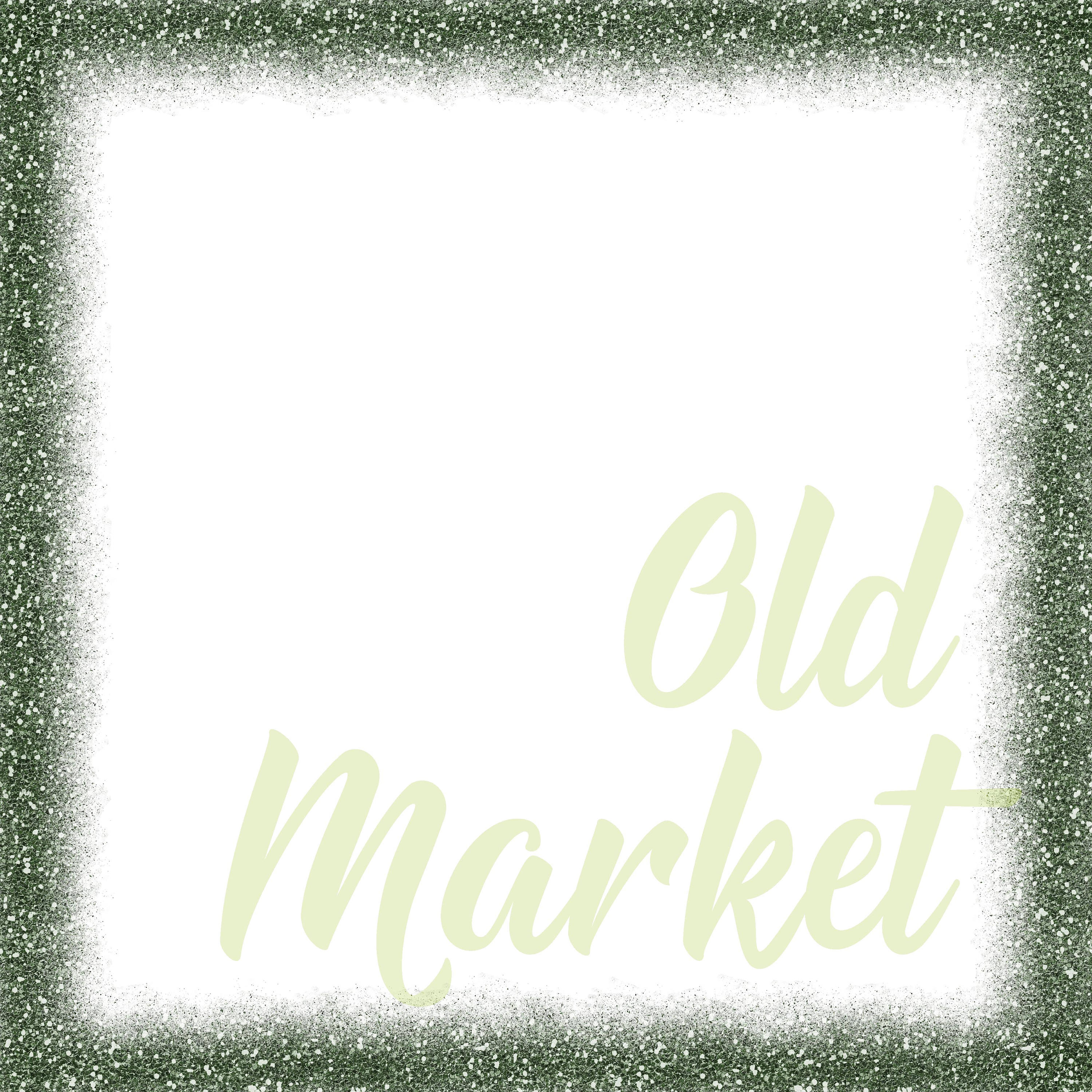 St Patrick's Day Glitter Borders Digital Paper Green - Etsy