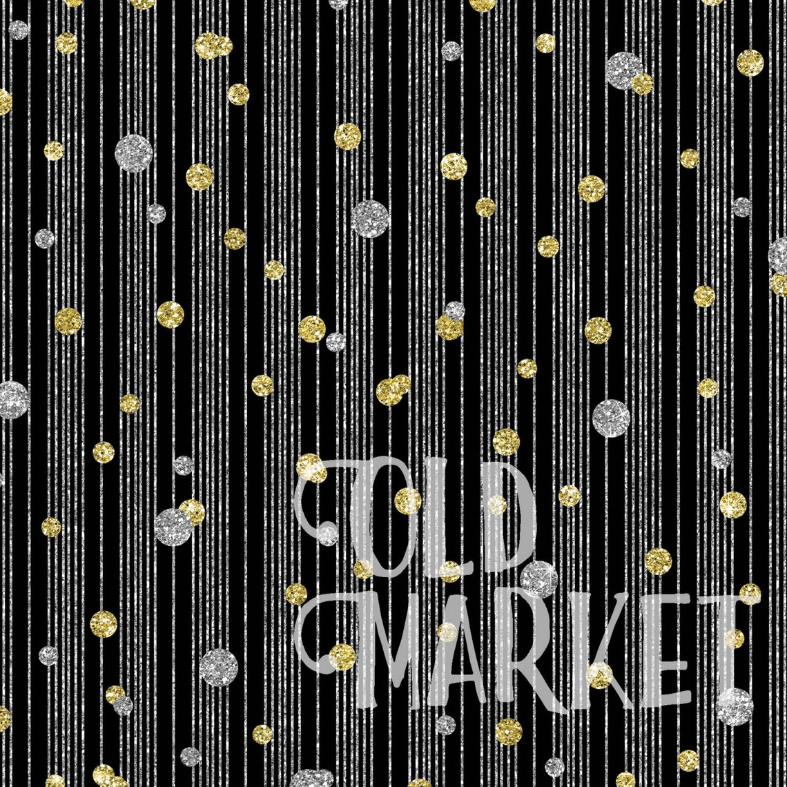 New Years Glitter Digital Paper - New Years Eve Backgrounds - Gold and ...