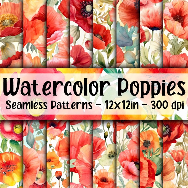 Paper Poppies - Etsy